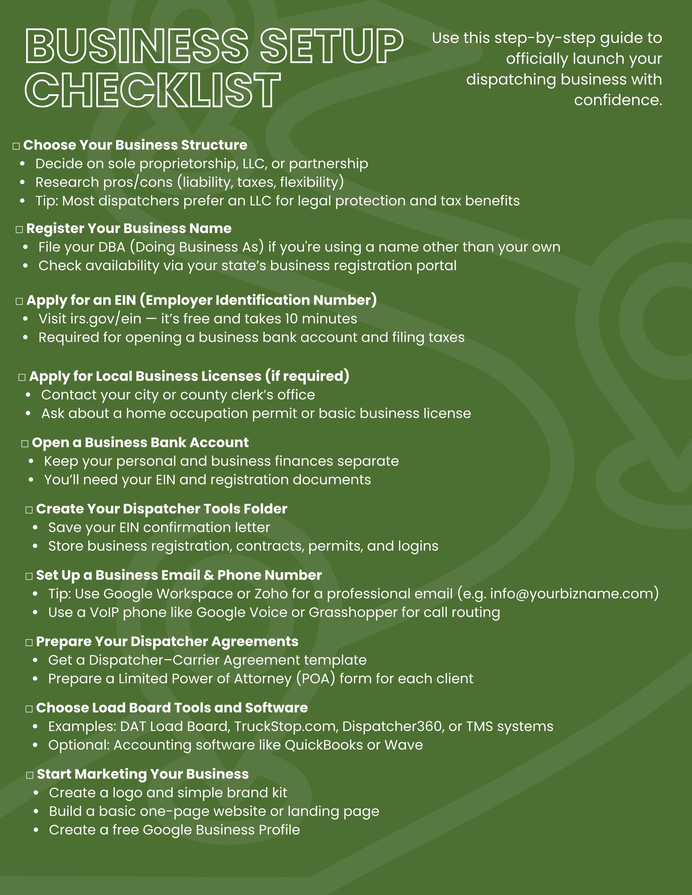 Truck Dispatch Training Workbook: Editable 2025 Guide (PLR/MRR Rights ...