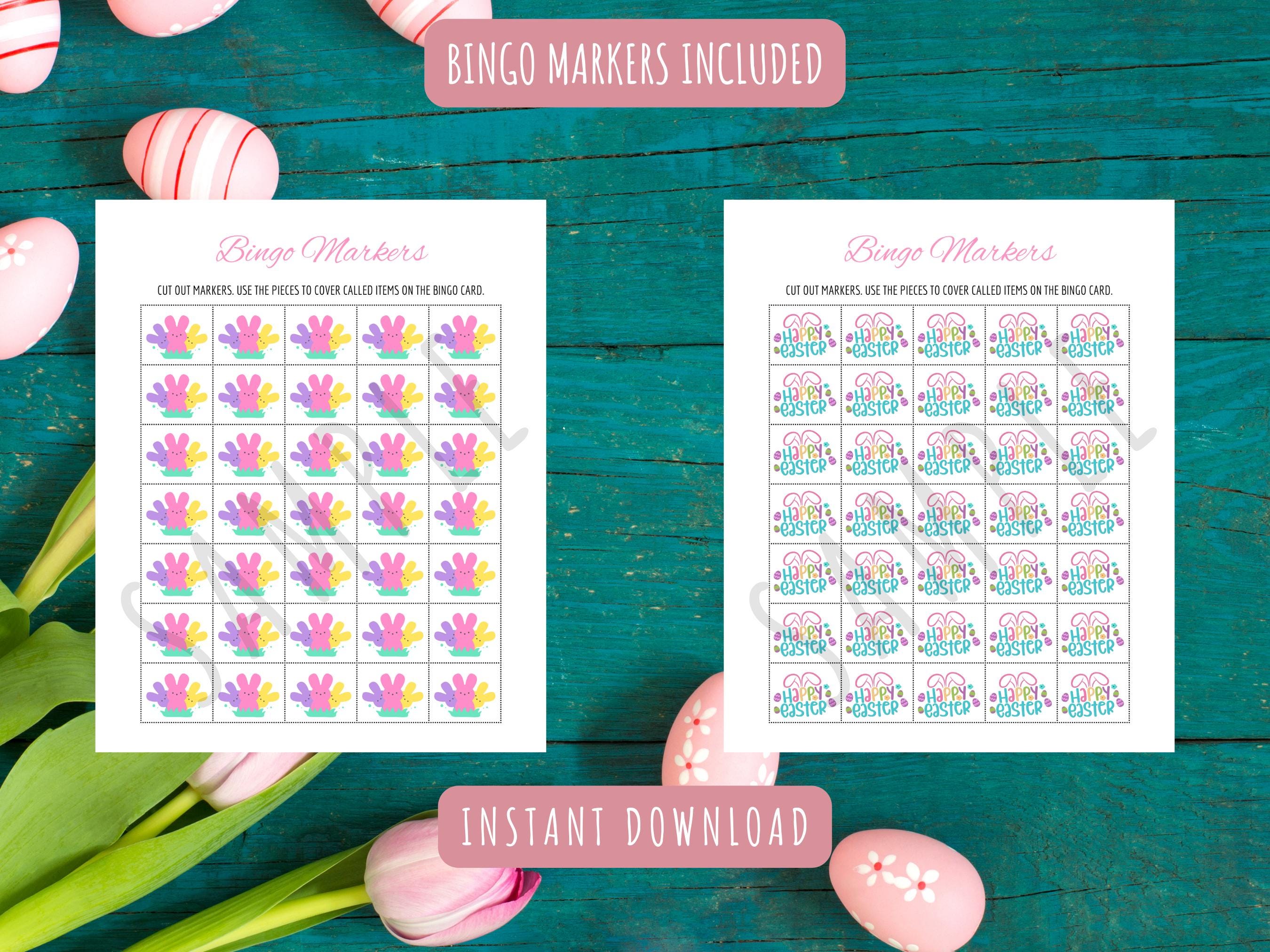 Easter Bingo for Kids, Printable Easter Bingo, Easter Activities for ...