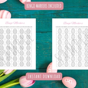 Easter Bingo for Kids, Printable Easter Bingo, Easter Activities for ...