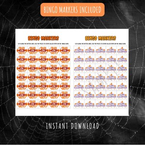 Printable Halloween Bingo, Halloween Activities for Kids, Halloween ...