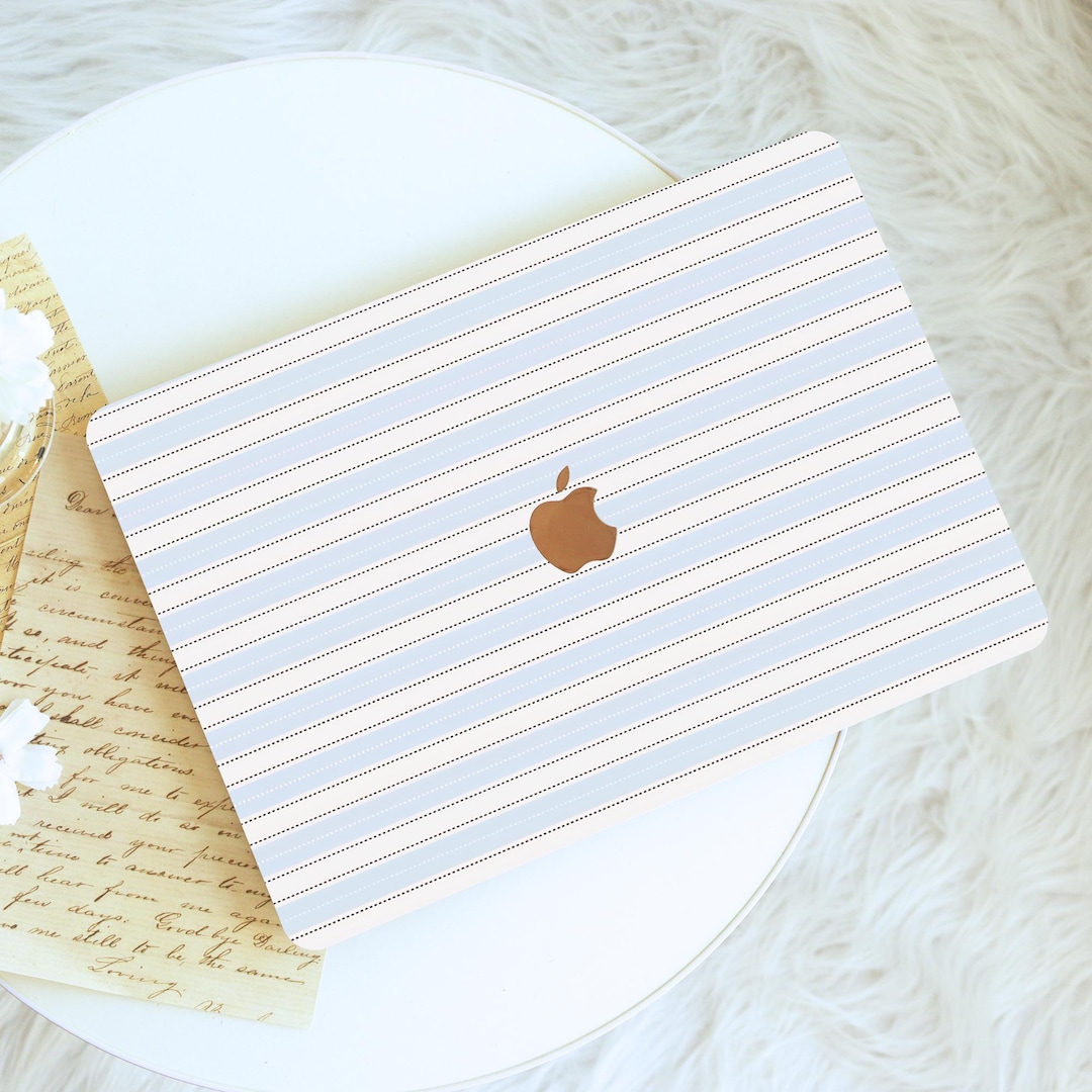 Blue Stripe MacBook Case,protective Hard Laptop Case for MacBook Air 15 ...
