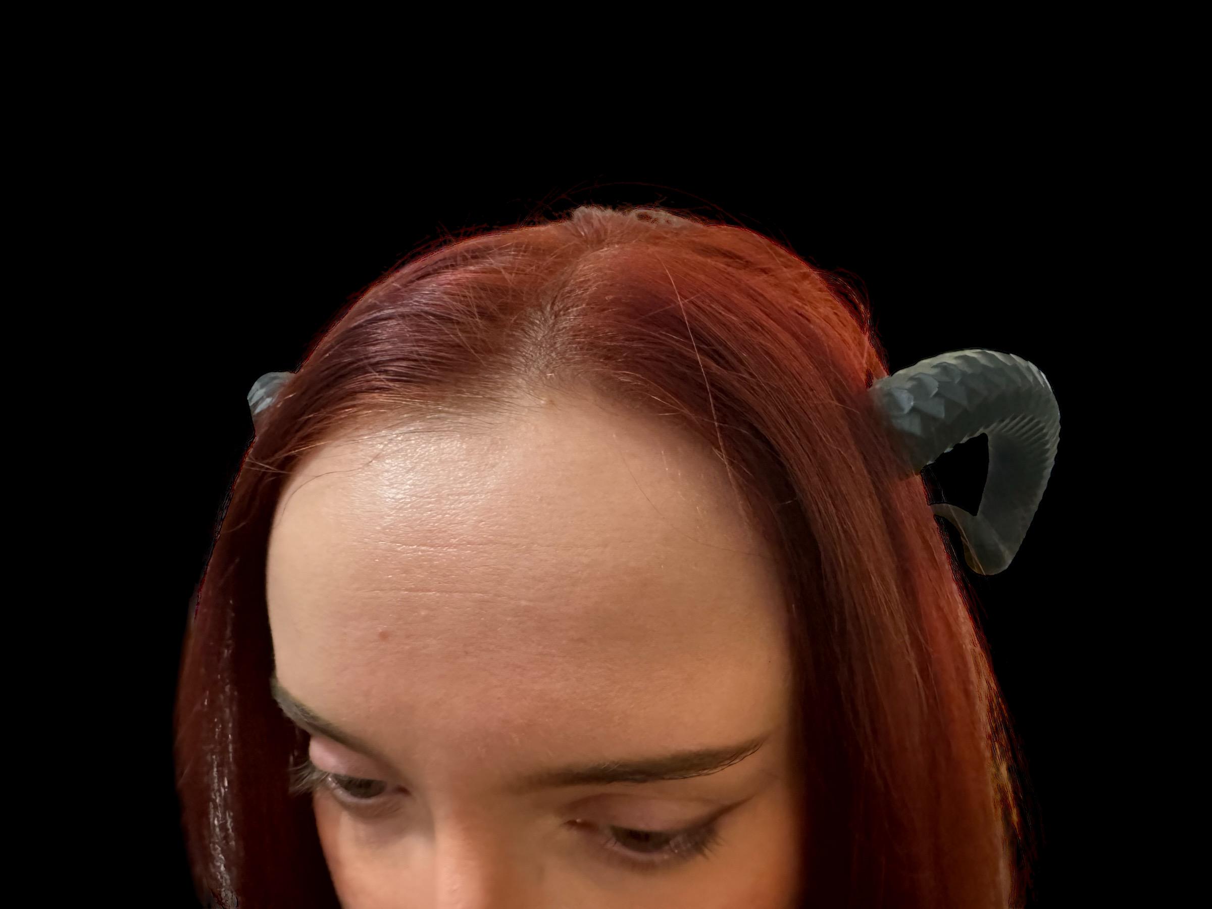 Curved Devil Horns - Etsy