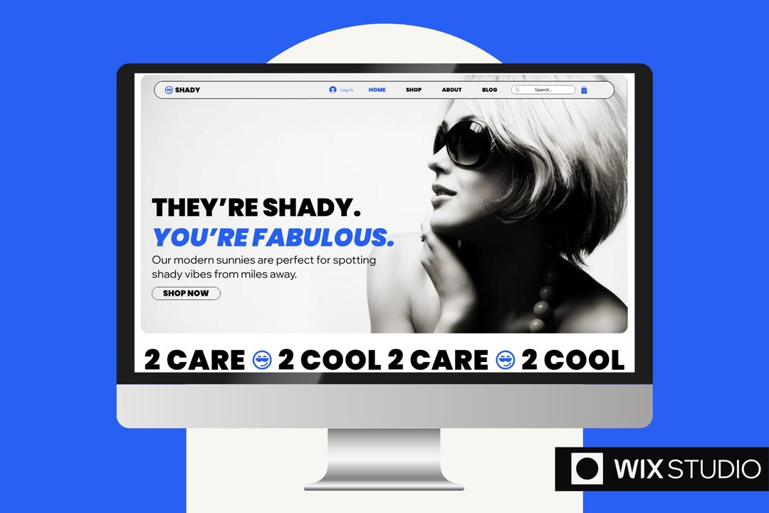 Customizable Wix Studio Template for Modern Fashion Ecommerce Website ...