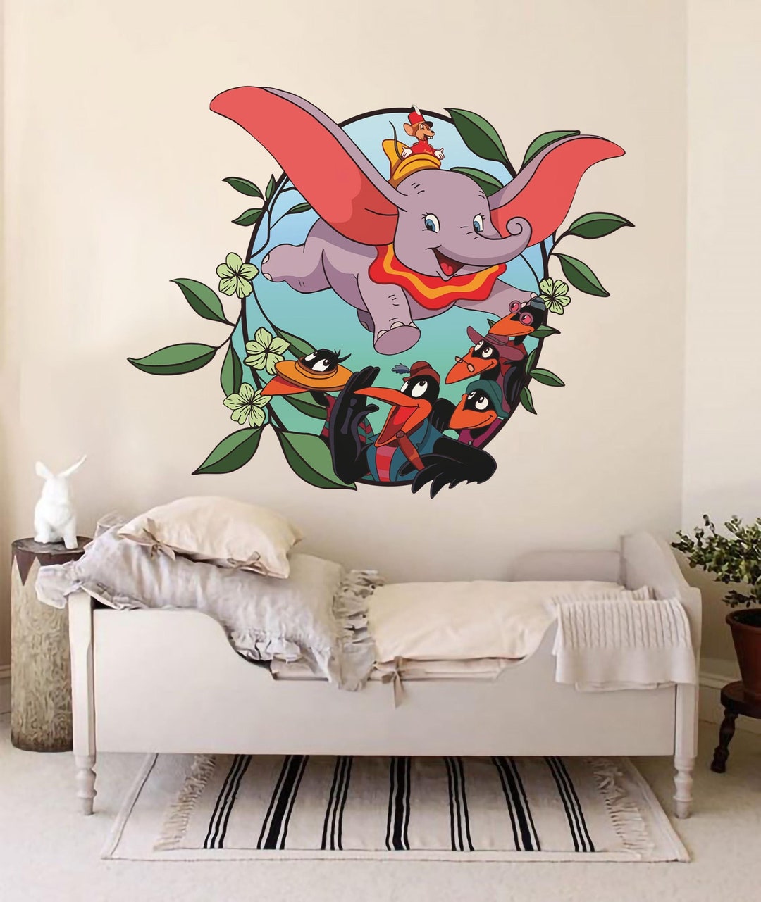 Dumbo Wall Decal Winnie the Pooh Wall Sticker Bambi Wall Mural Disney ...