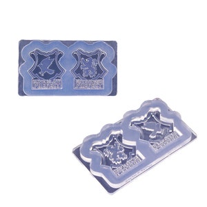Harry Potter Gryffindor & Ravenclaw Prefect House Badge Silicone Mold ...