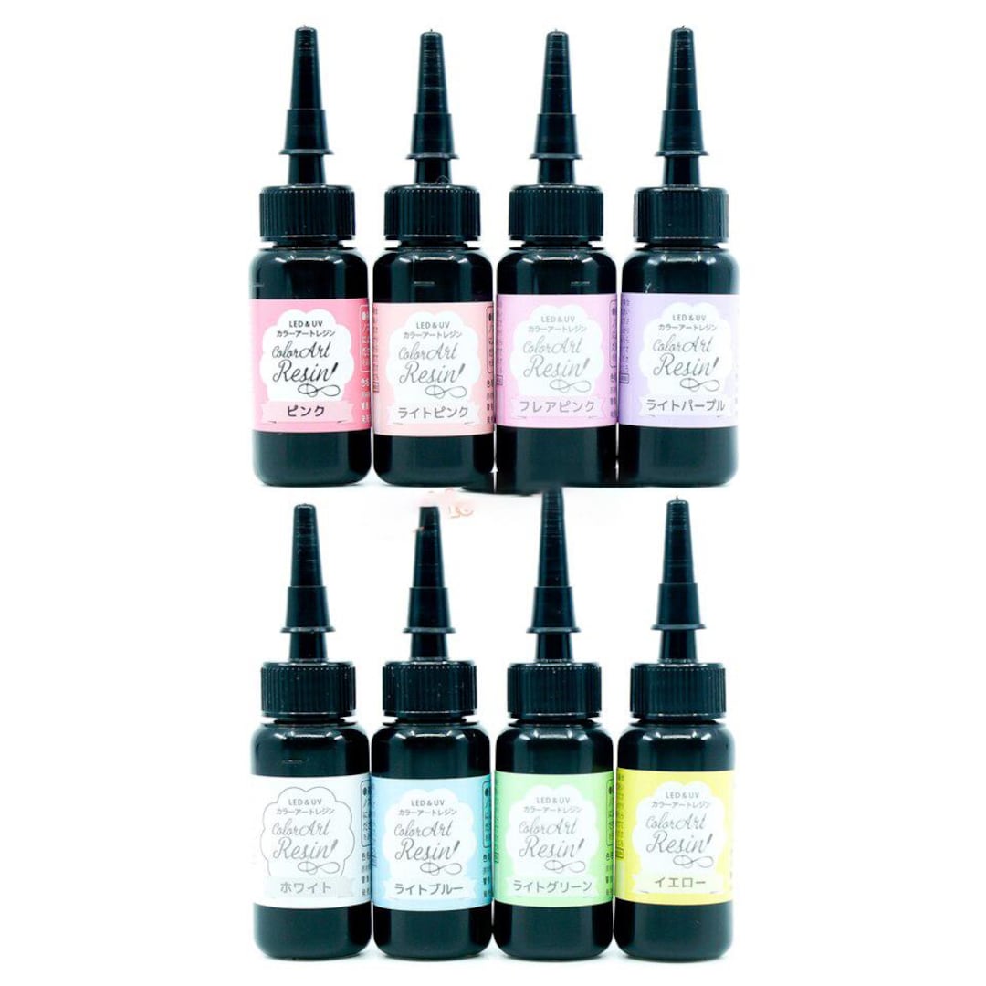 Pastel Color Art Icing Uv-led Resin | Resin Craft Supply | Pastel Color ...