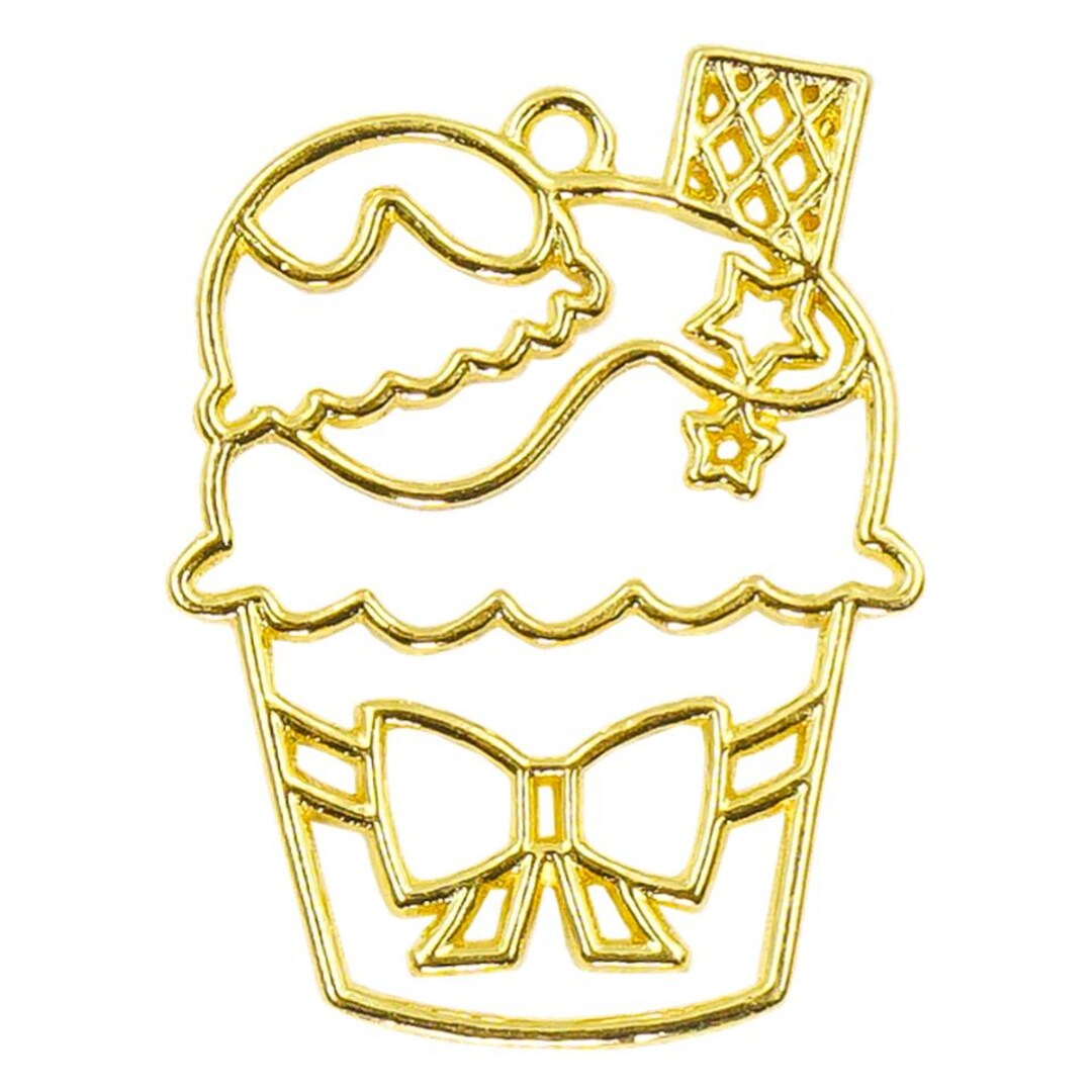 Parfait Open Bezel Charm | High-quality Plated Bezel Charm | Parfait ...