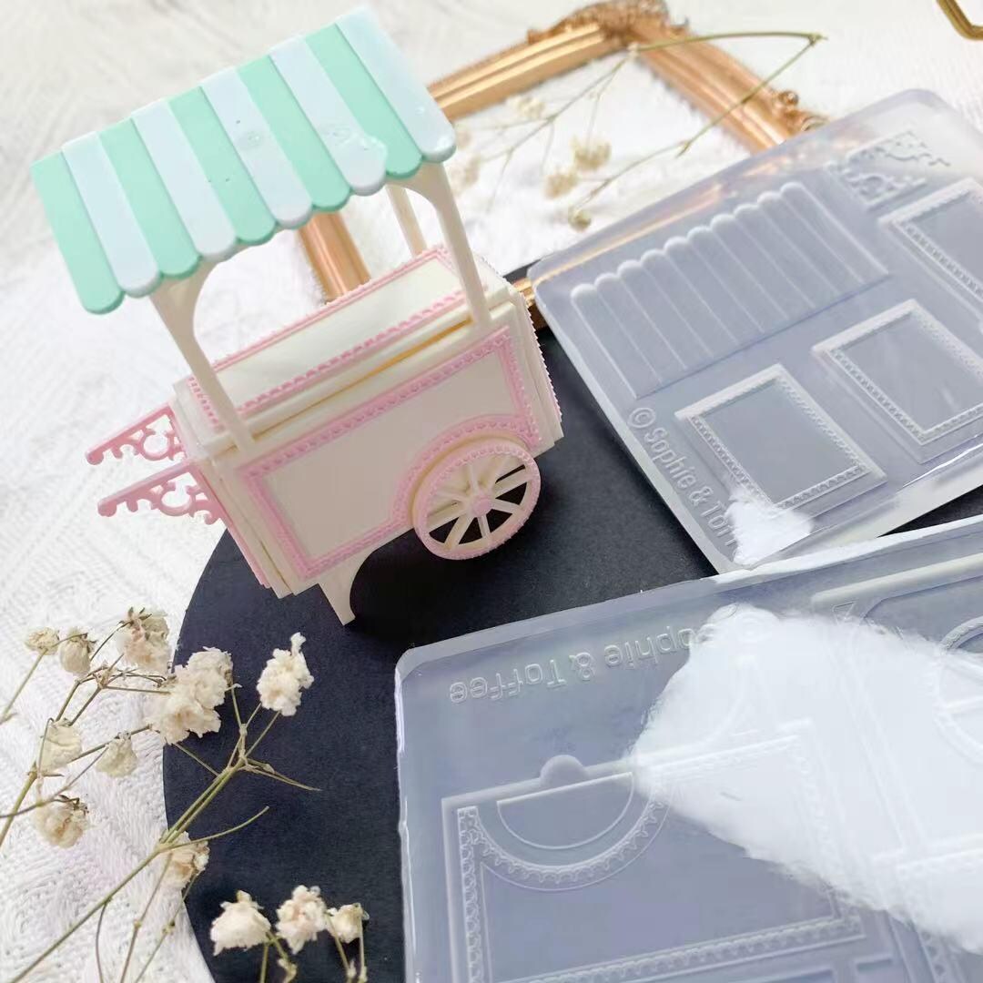 Miniature Candy Cart Silicone Mold | Sophie & Toffee Exclusive - Etsy