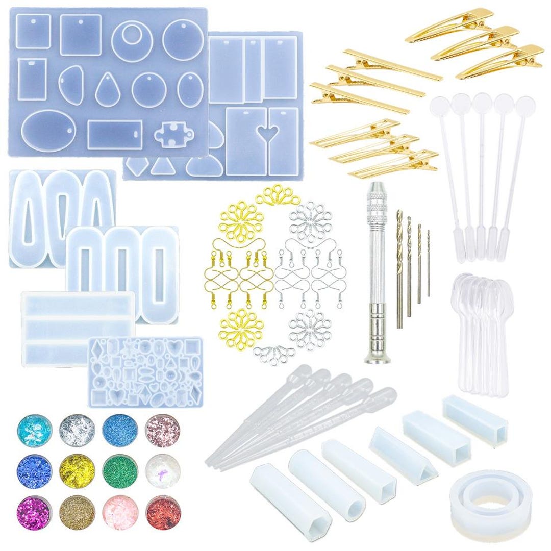 Barrette Resin Craft Kit | Resin Craft Supply |beginners Starter Kit ...