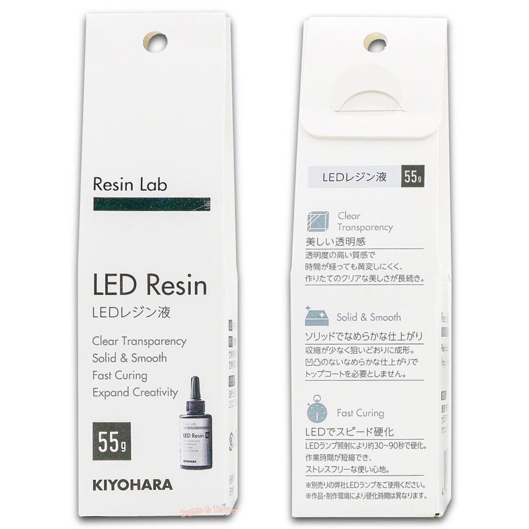 Kiyohara Led & UV Craft Resin 55g | Solar Activated Resin | Led Cure Resin | UV Sun Light Curing ...