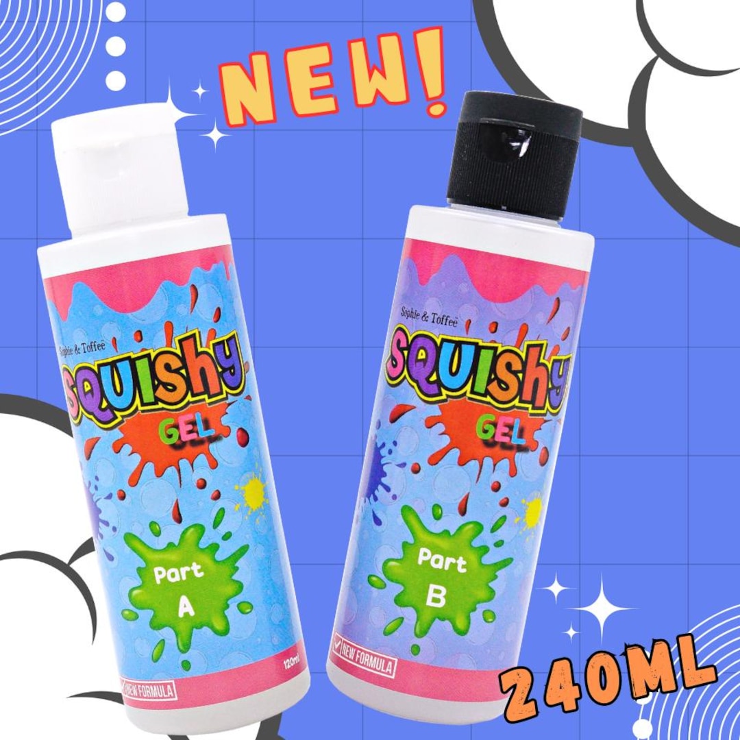 Silicone Squishy Maker Gel (500g) | Resin Craft Supply | Squishy Maker ...