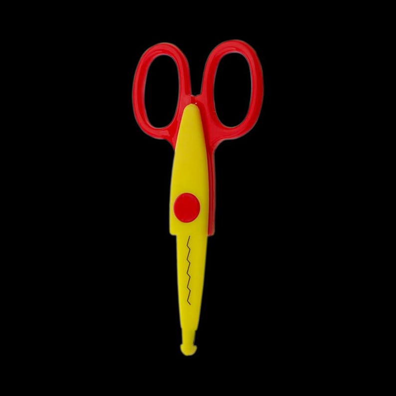 Paper Craft Zigzag Scissors | Crafting Bezel | Crafting Zigzag Scissors ...
