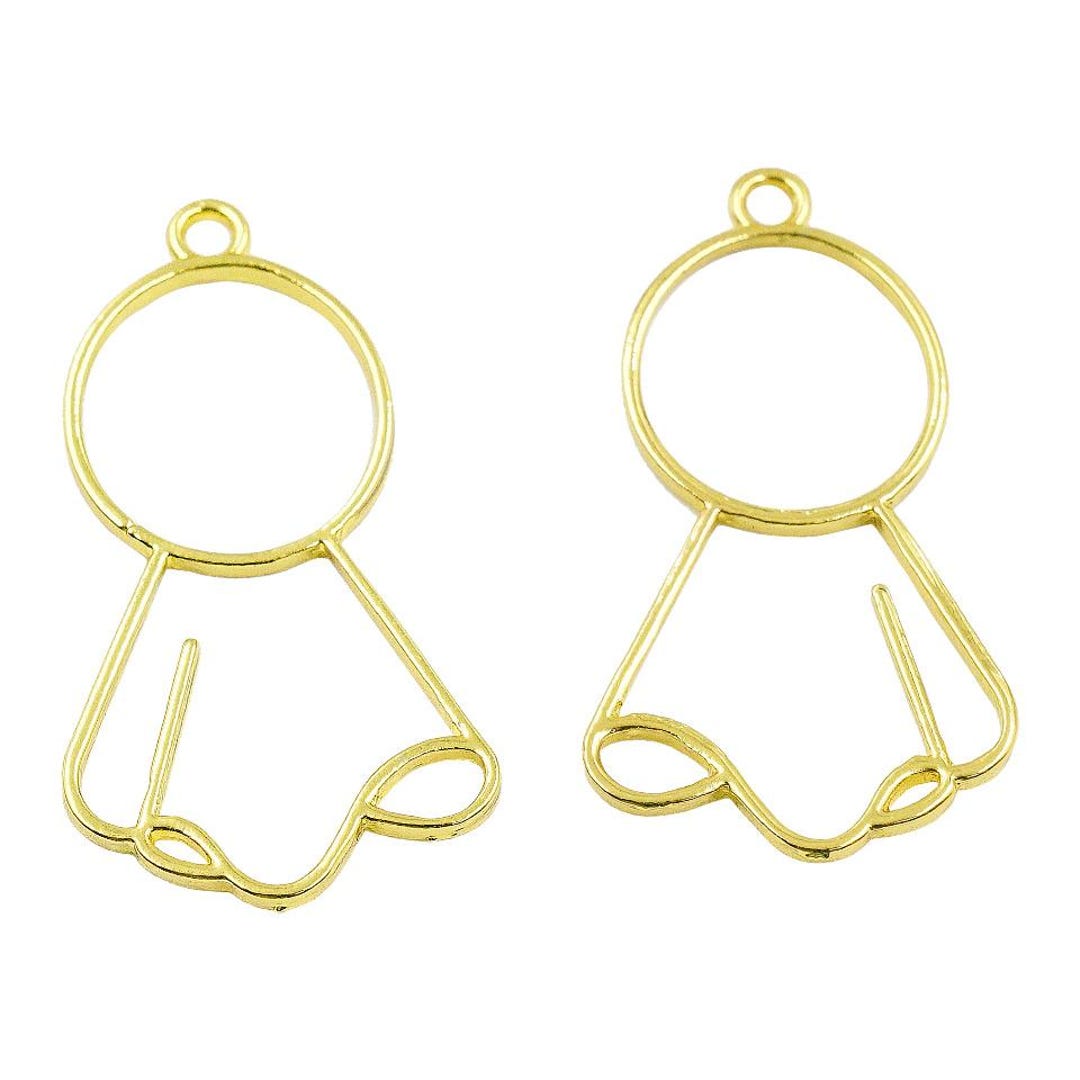 Teru Teru Bozu Open Bezel Charms (8 Pcs) | Open Bezel Charms | Teru ...