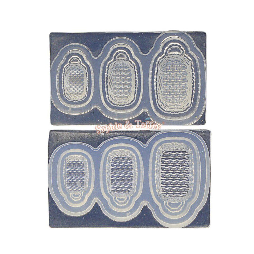 3D Basket Miniature Silicone Mold | High Quality Clear Silicone Mold ...