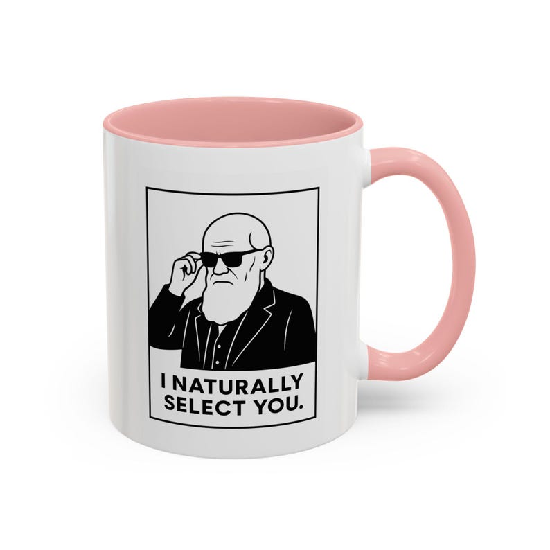 Darwin Natural Selection Mug: Biology Student Gift - Etsy