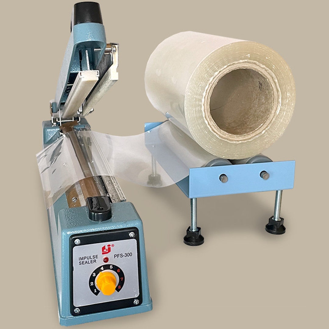 Bag Film Sealing Machine Roll Holder, Impulse Sealer Guide, Bagging Dispenser, Food Bagging ...