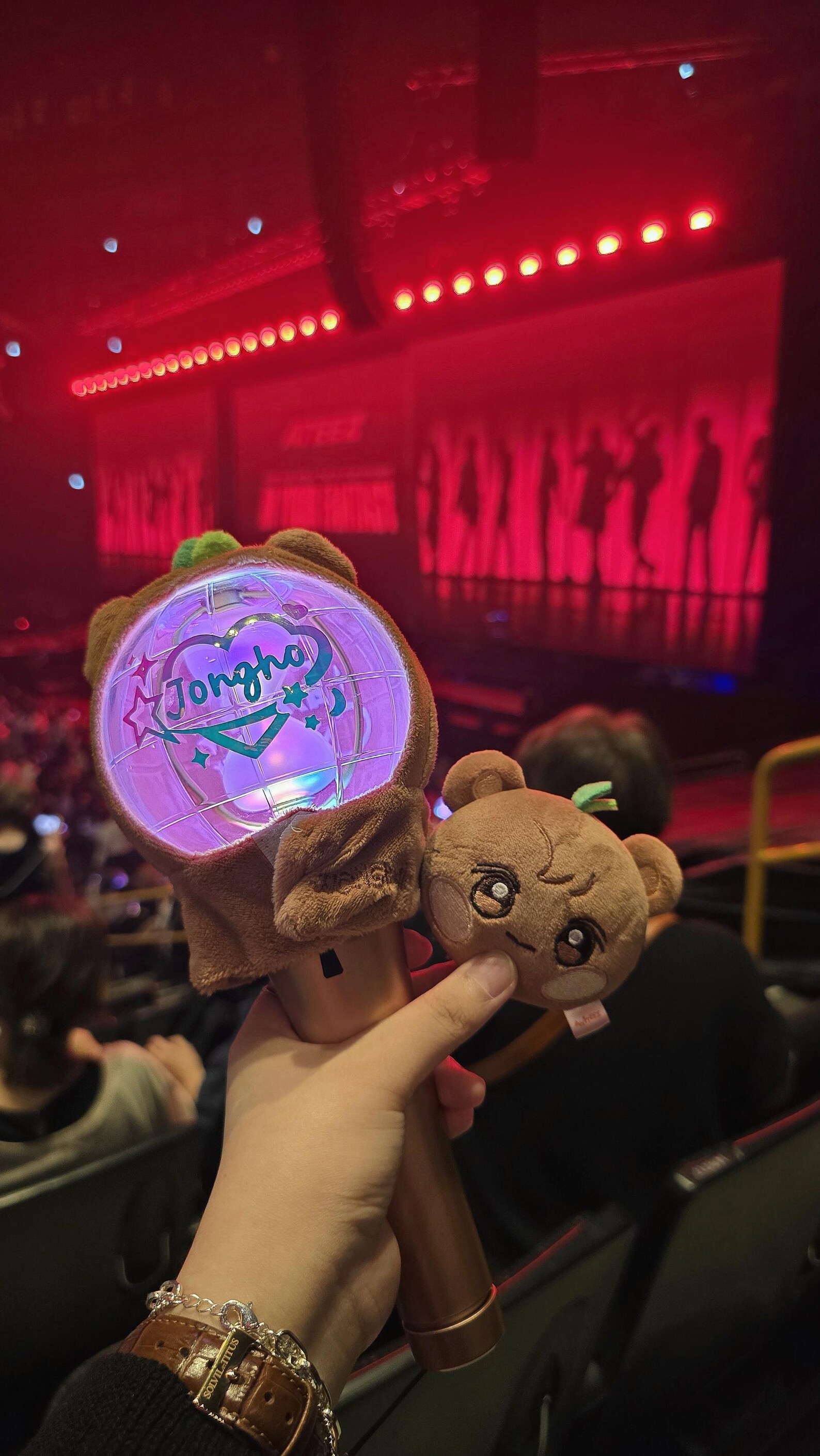 ATEEZ Lightstick Holo Vinyl Decal Stickers | Atiny | Hongjoong Seonghwa ...