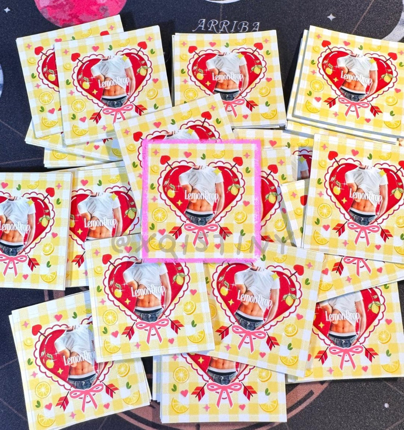 ATEEZ Lemon Drop Coquetteez Mailing Stickers | GHP3 Hongjoong Seonghwa ...