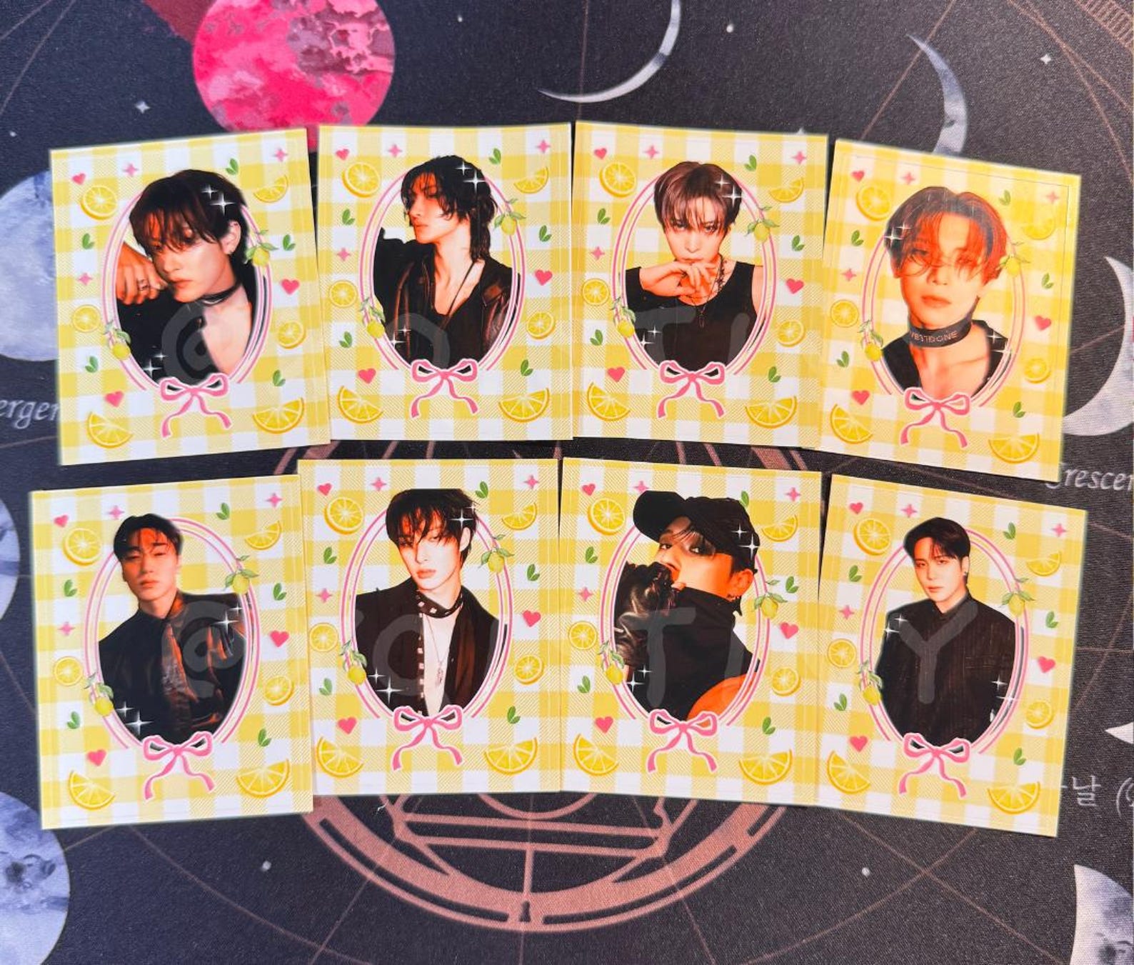 ATEEZ Lemon Drop Coquetteez Mailing Stickers | GHP3 Hongjoong Seonghwa ...