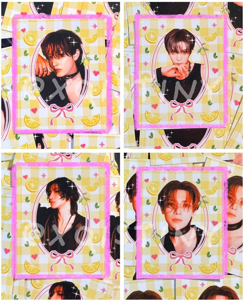 ATEEZ Lemon Drop Coquetteez Mailing Stickers | GHP3 Hongjoong Seonghwa ...