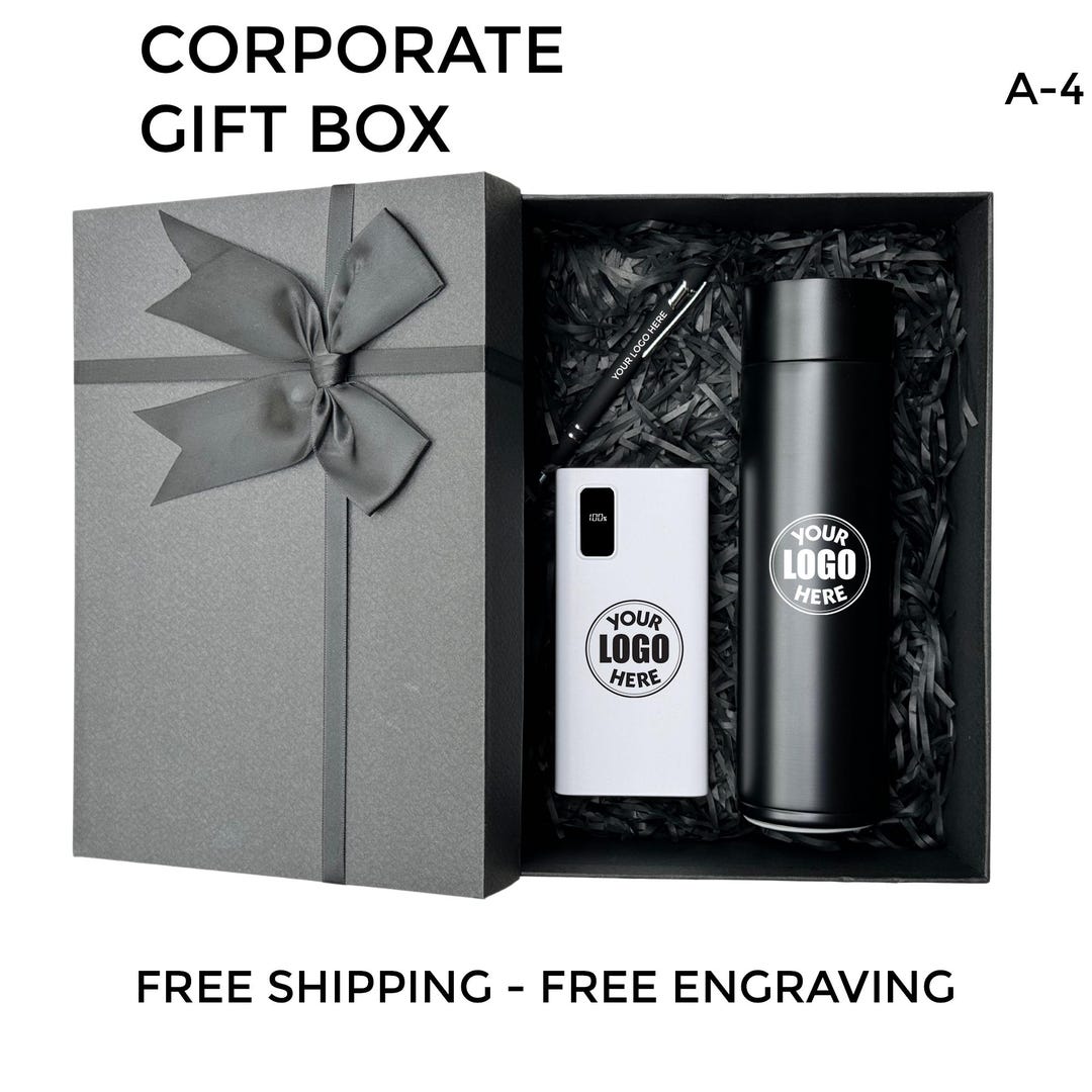 Ultimate Business Gift Box for Corporate Clients, New Employee Kits ...