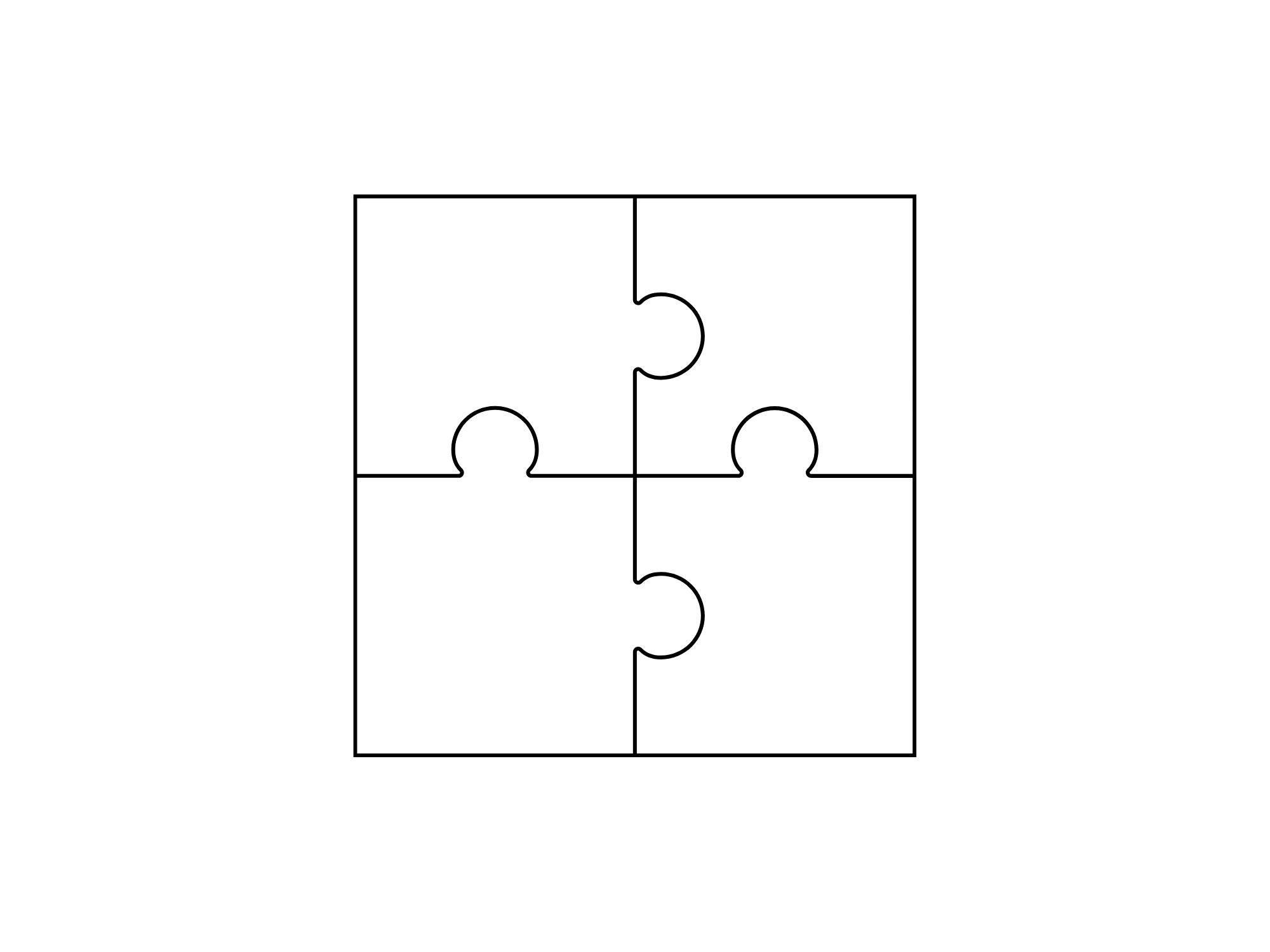 Puzzle Svg Bundle,jigsaw Puzzle Templates Bundle,laser Cut Jigsaw ...