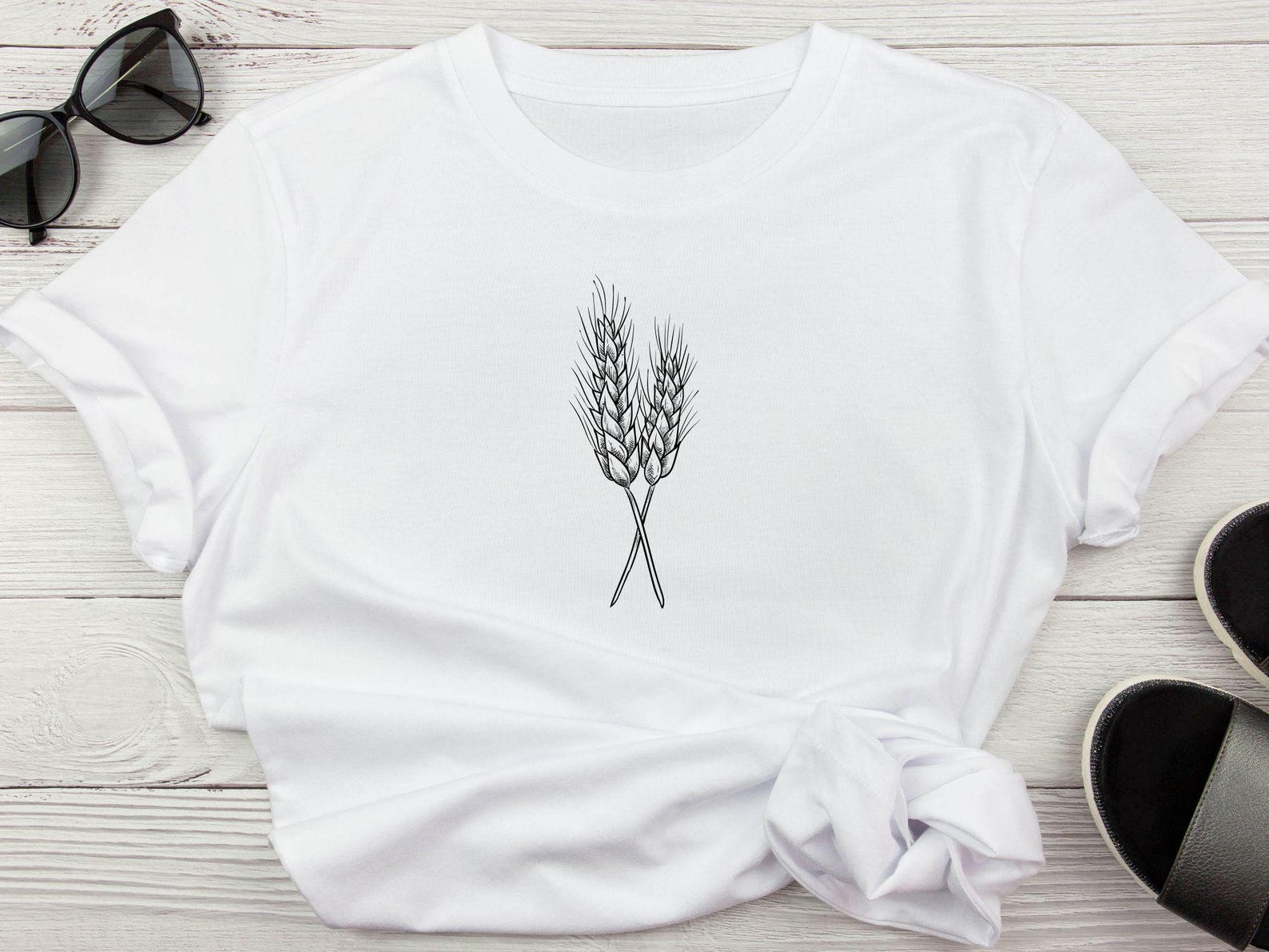 Wheat Svg Bundle,wheat Silhouette,wheat Cricut,wheat Design Svg,wheat ...