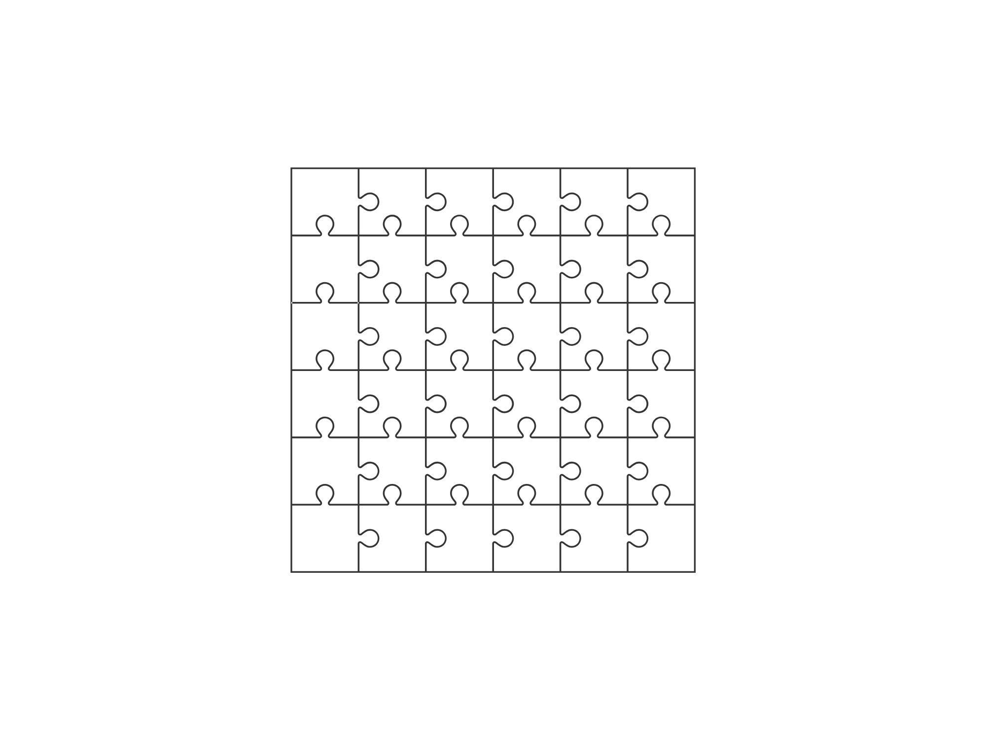 Puzzle Svg Bundle,jigsaw Puzzle Templates Bundle,laser Cut Jigsaw ...