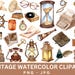 Vintage Antique Objects Clip Art, Old Things PNG (digital Download) - Etsy