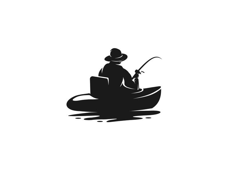 Fishing Boat SVG Bundle, Bass, Fisherman Scene (digital Files) - Etsy