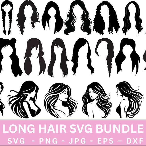 Long Hair Cuts Styles - Etsy UK