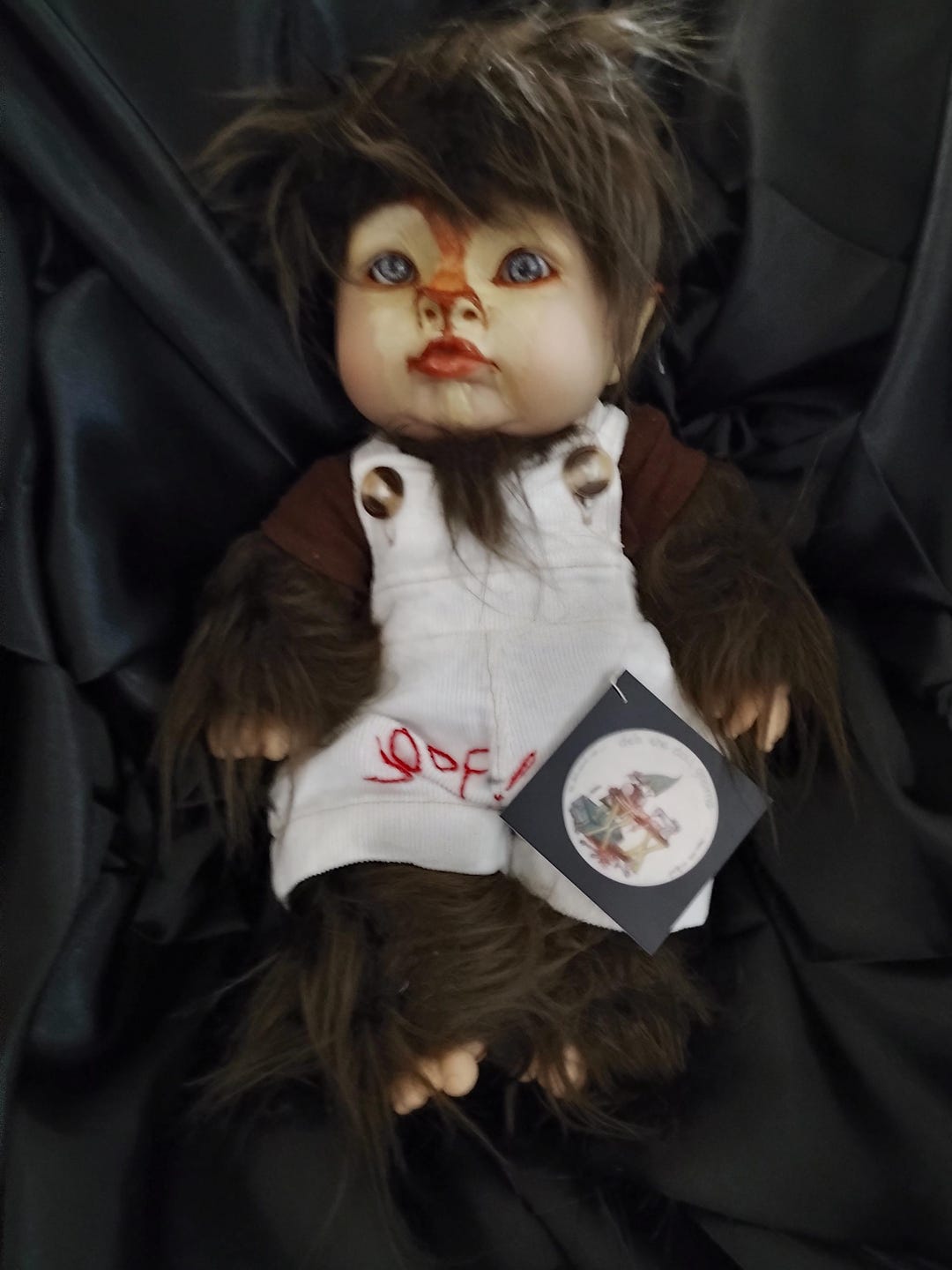 Little Rugaru Werewolf Pup. 14 Inches Tall Ooak Reborn Fantasy Doll ...