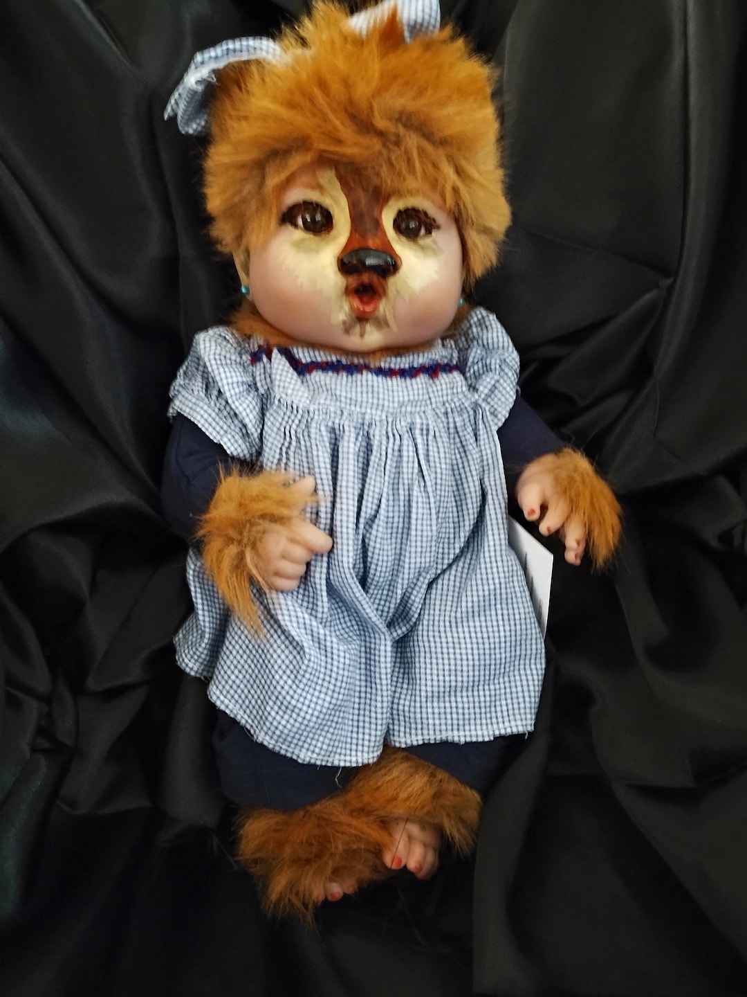 Little Girl Rugaru Werewolf Pup 14 Inch OOAK Doll Free Shipping in ...