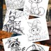 Halloween Forest Animals Coloring Pages 2024 to Print Yourself, Part 2 ...
