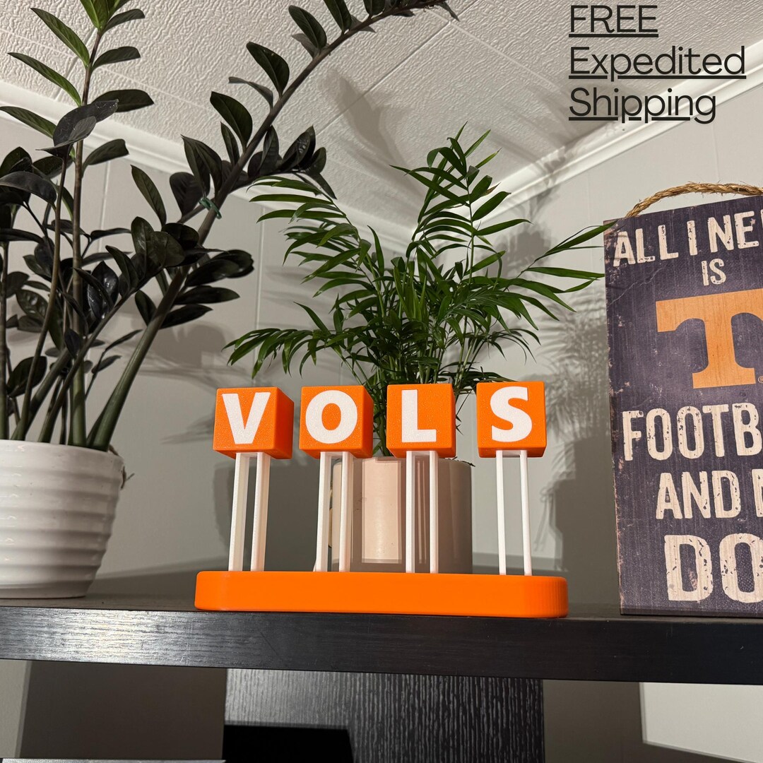 Tennessee Volunteers "vols" Letters - Iconic Stadium Replica - ***100% ...