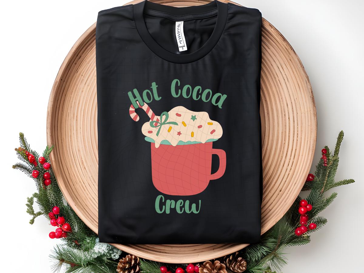 Hot Cocoa Crew SVG | Hot Cocoa SVG Design for T-shirts, Mugs, and ...