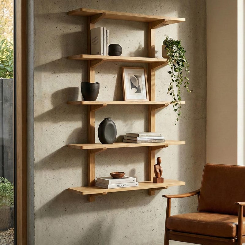 Skinny Modern Shelf - Etsy UK
