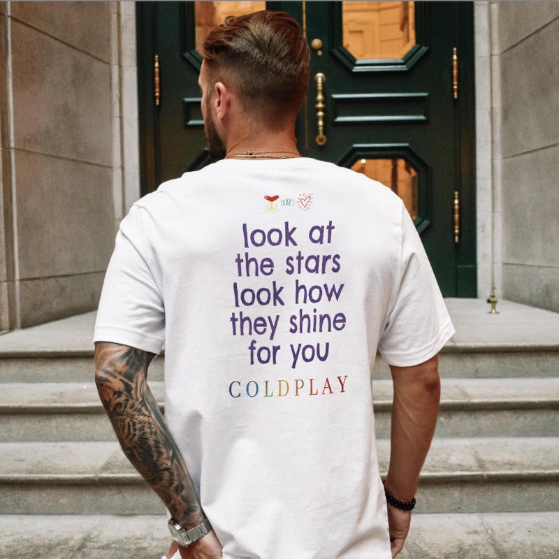 Coldplay Shirts - Etsy