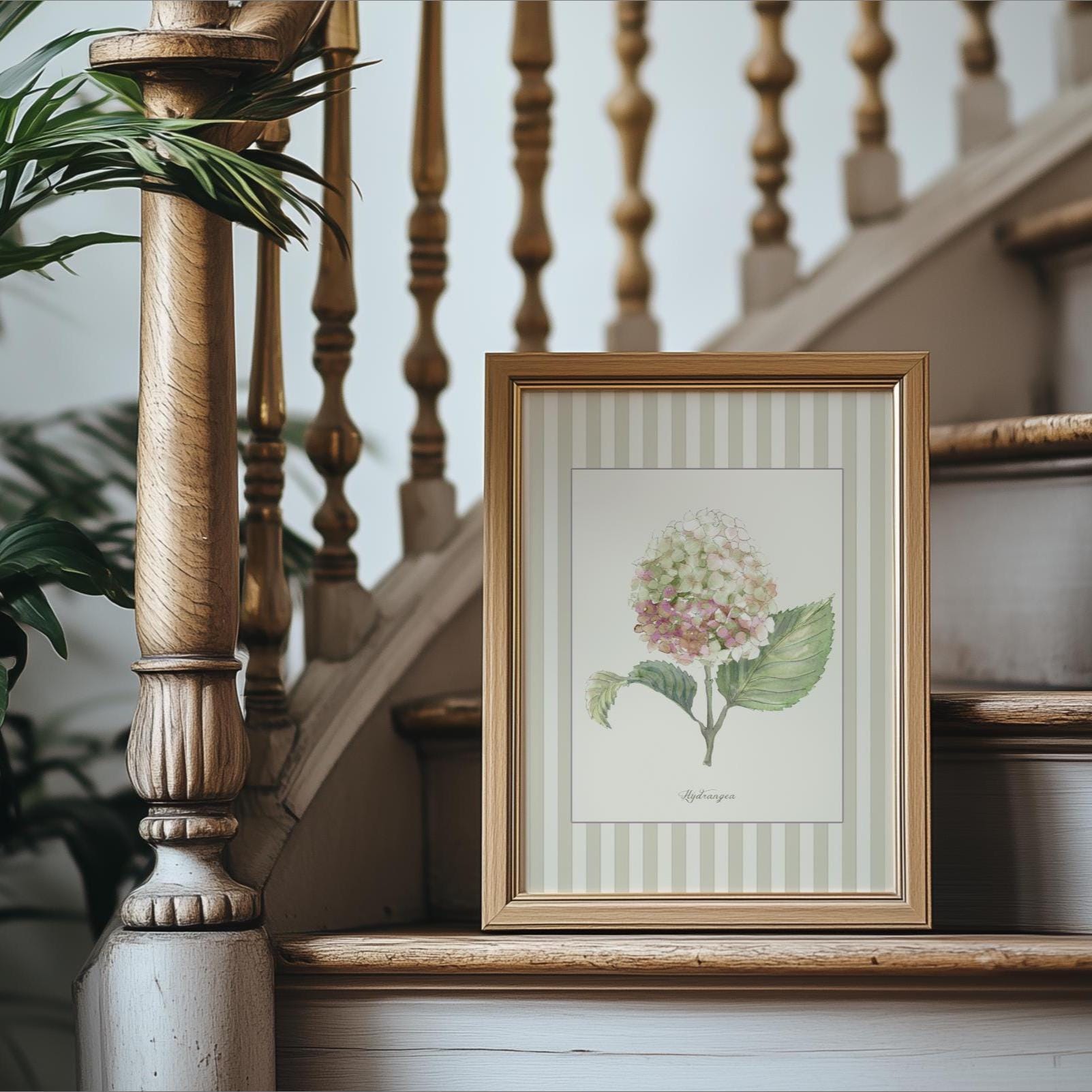 Vintage Watercolor Poster Botanical Print Floral Illustration Roses ...