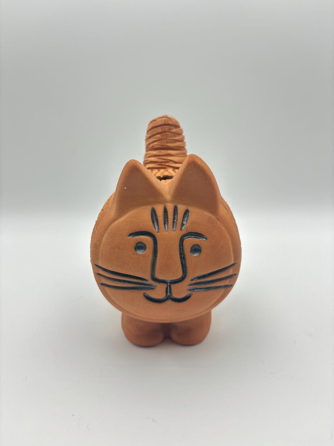 Vintage Lisa Larson Style Chia Pets | Felix the Feline Chia Pet | Pair ...