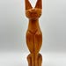 Mid Century Teak Siamese Cat Statue - Etsy