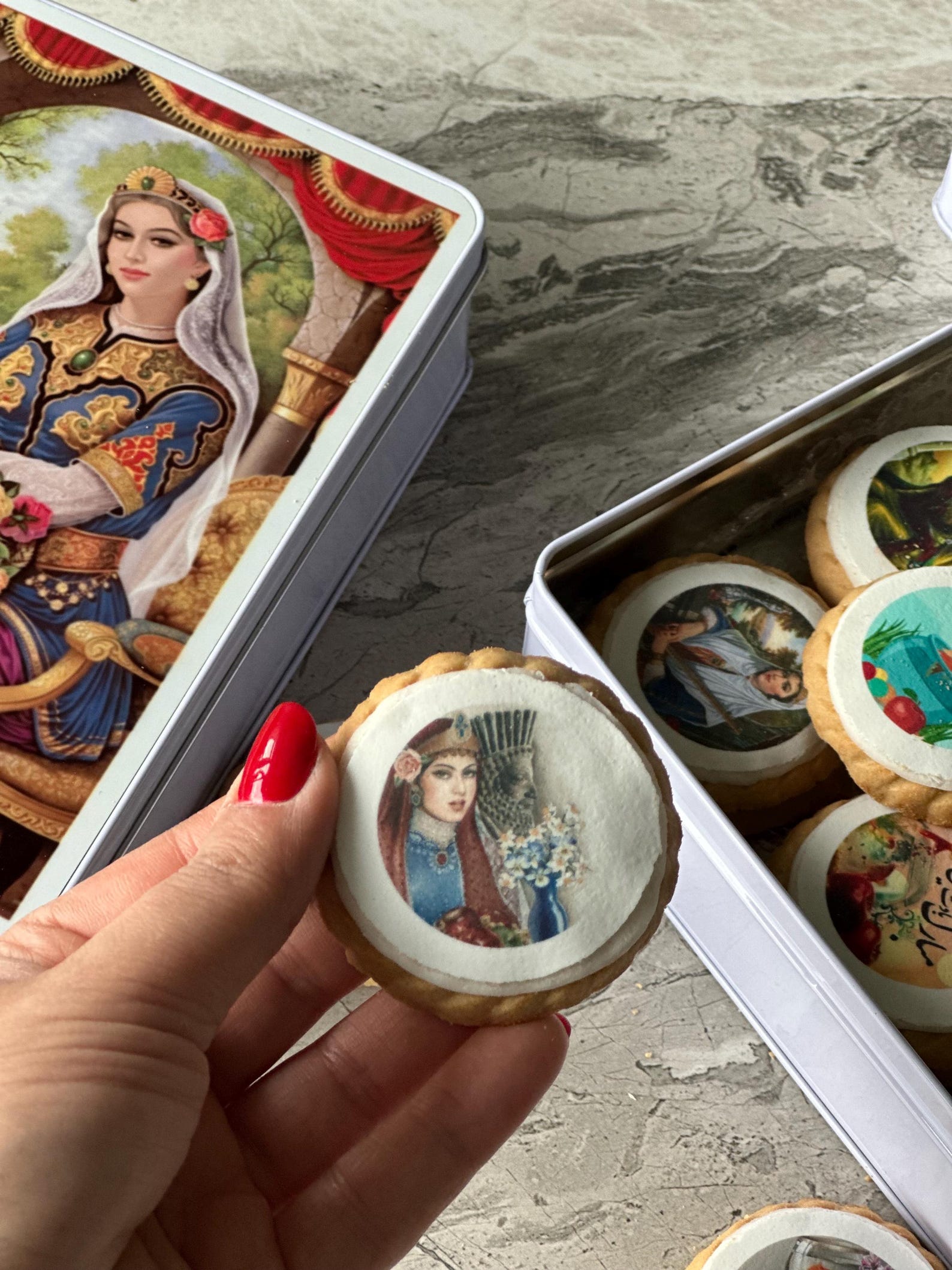 Nowruz Cookies, Nowruz Biscuits, Persian Cookie, Norooz Cookie, Farsi ...