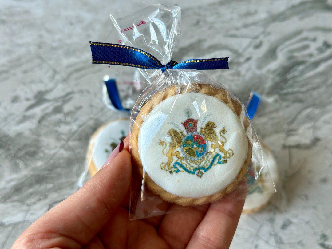 Pahlavi Royal Coat of Arms Cookie | Pahlavi Era Cookie | Handmade ...