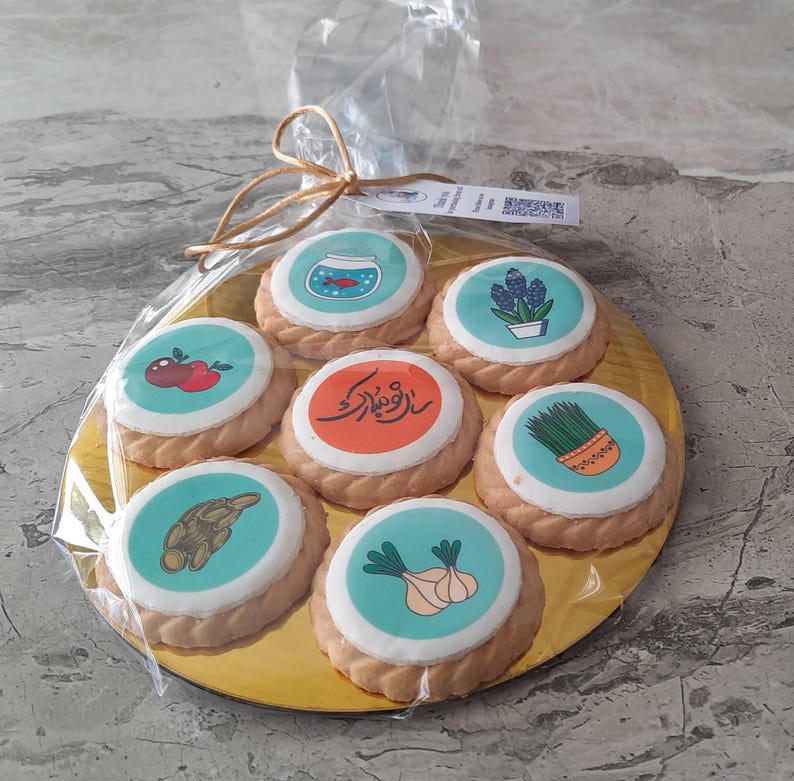 Nowruz Cookies, Nowruz Biscuits, Persian Cookie, Norooz Cookie, Farsi ...
