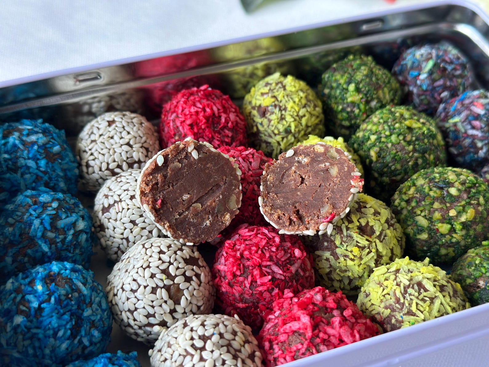 Handmade Chocolate Truffles With Walnuts, Artisan Chocolate Truffle ...