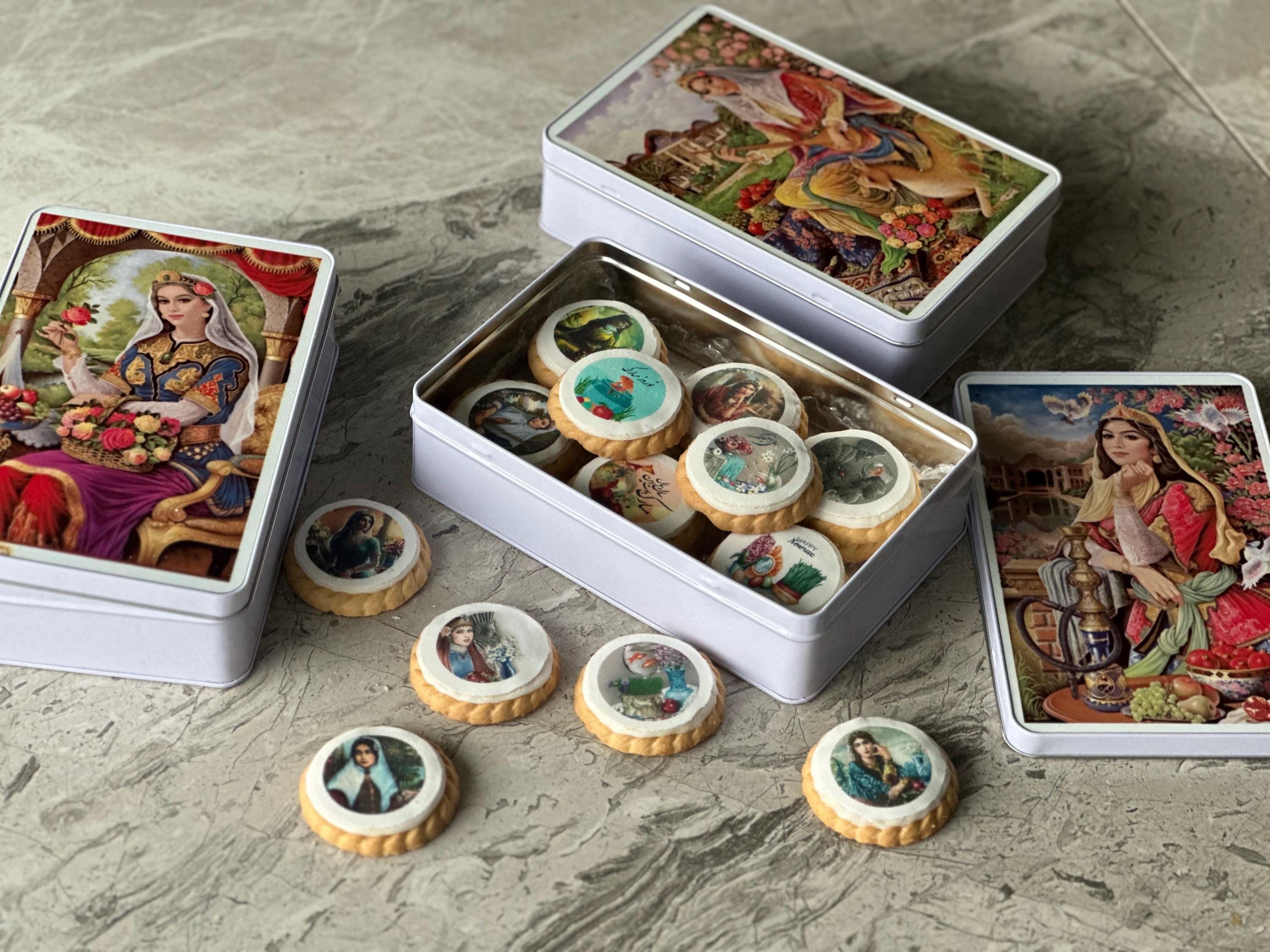 Nowruz Cookies, Nowruz Biscuits, Persian Cookie, Norooz Cookie, Farsi ...