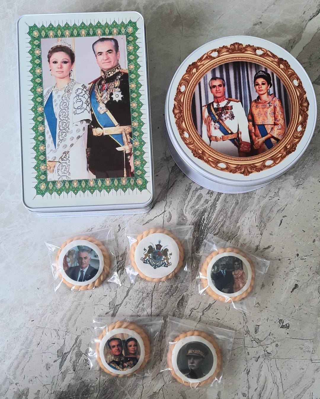 Pahlavi Royal Coat of Arms Cookie | Pahlavi Era Cookie | Handmade ...