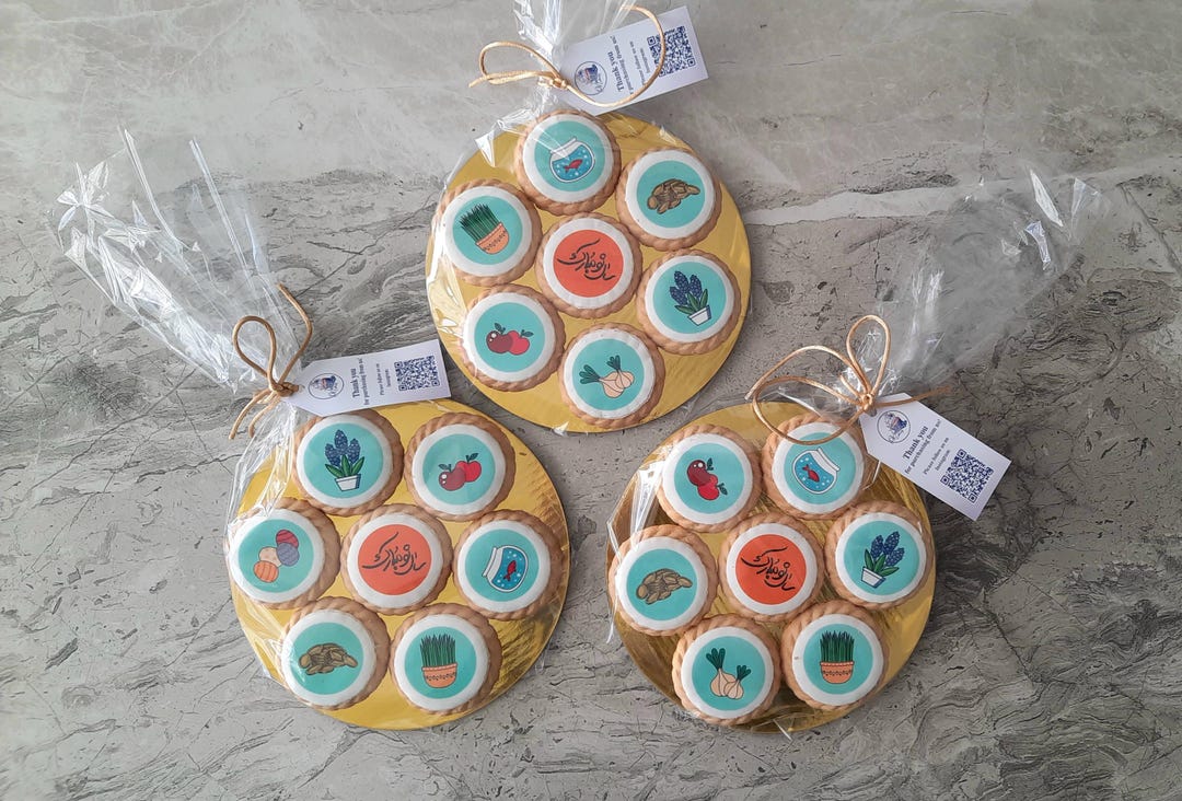 Nowruz Cookies, Nowruz Biscuits, Persian Cookie, Norooz Cookie, Farsi ...