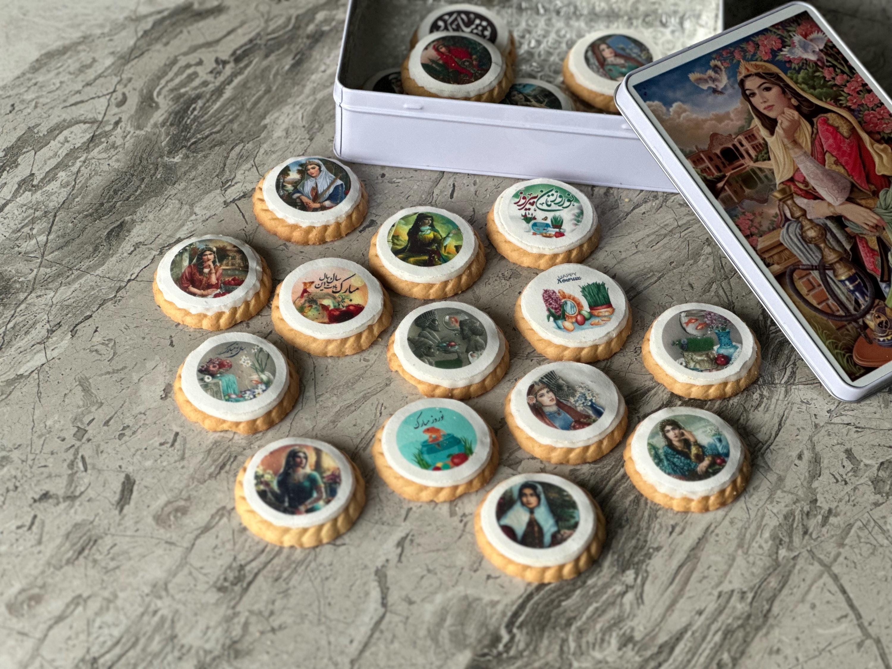 Nowruz Cookies, Nowruz Biscuits, Persian Cookie, Norooz Cookie, Farsi ...