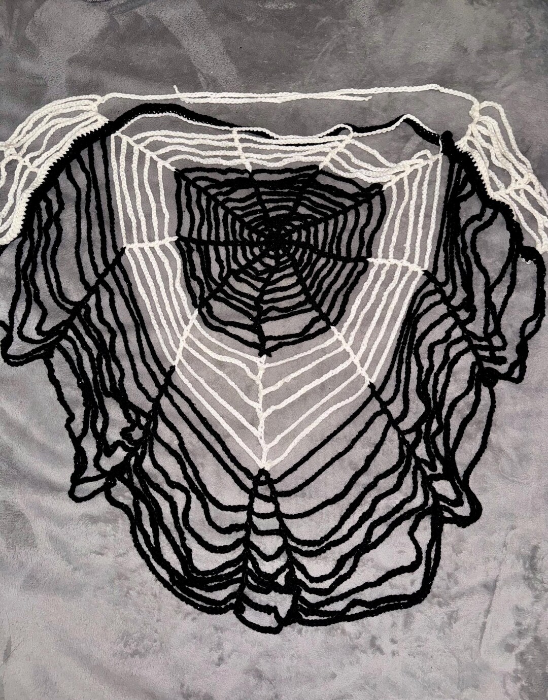 Spider Web Cape - Etsy
